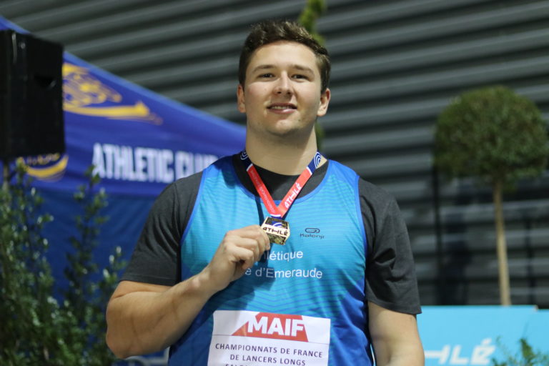 Tom REUX, une nouvelle fois au sommet des lancers. - Athlétique Côte d ...