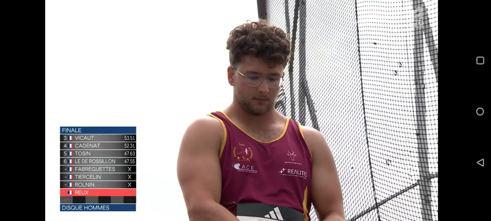 Tom REUX retrouve son titre de champion de France Elite - Athlétique ...